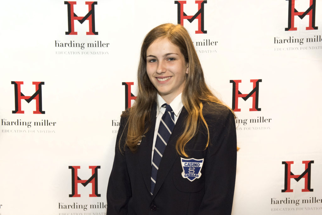 Meet Isabella Ennever - Class of 2021 scholar - Harding Miller Education Foundation