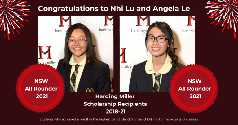 High School Scholarship For Girls | Harding Miller Education Foundation